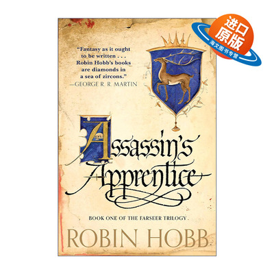 英文原版 Assassin's Apprentice The Farseer Trilogy 01 刺客正传I 刺客学徒 新版 Robin Hobb 英文版 进口英语原版书籍