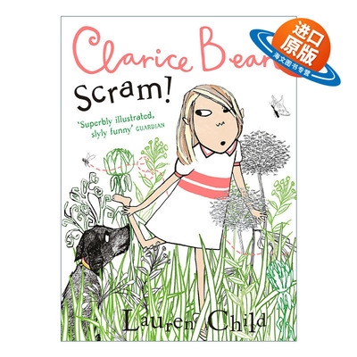 英文原版 Clarice Bean — Scram! 小豆芽成长系列 吓人的狗 儿童幽默成长章节小说 英文版 进口英语原版书籍
