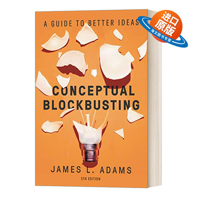 英文原版 Conceptual Blockbusting 突破思维的障碍 英文版 进口英语原版书籍
