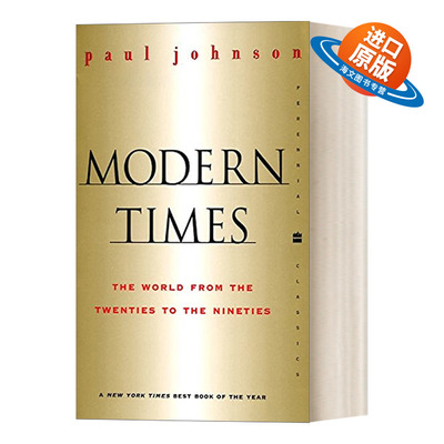 英文原版摩登时代保罗约翰逊