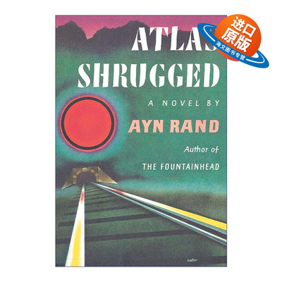 英文原版 Atlas Shrugged 阿特拉斯耸耸肩 纪念收藏版 Ayn Rand安·兰德 英文版 进口英语原版书籍