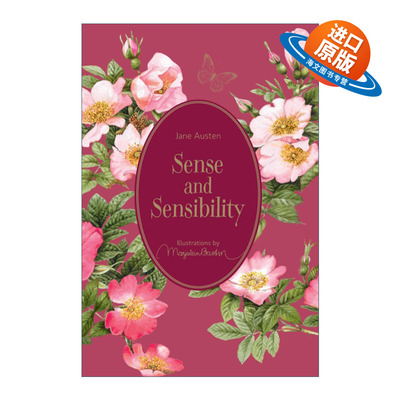 英文原版 Sense and Sensibility 理智与情感 精装收藏 彩色插图版 插画师荷兰水彩画家Marjolein Bastin 英文版 进口英语原版书籍