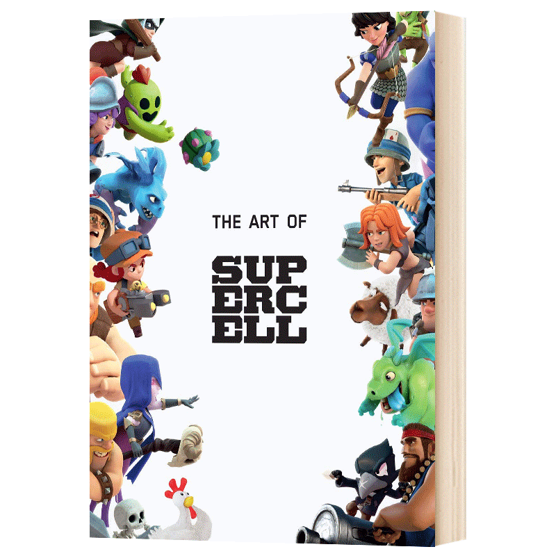 超级细胞工作室 英文原版 精装 The Art of Supercell 10th Anniversary Edition 游戏艺术设定集10周年纪念版 英文版 进口书