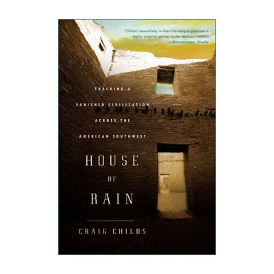 英文原版 House of Rain 雨之屋 追寻美国西南部消逝的文明 克雷格·查尔兹 美国高校写作教材提及书目 英文版 进口英语原版书籍