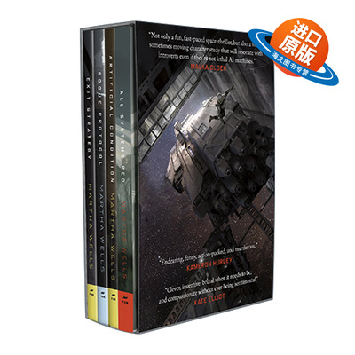 英文原版 The Murderbot Diaries 杀手机器人日记1-4套装 精装 英文版 进口英语原版书籍
