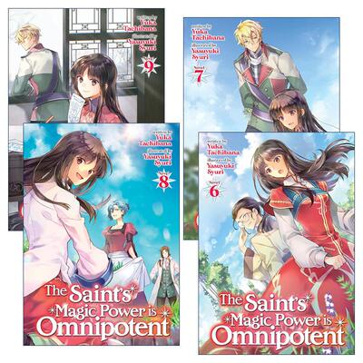 英文原版 The Saint's Magic Power is Omnipotent 圣女魔力无所不能 同名动漫奇幻轻小说 6-9册 橘由华 英文版 进口英语原版书籍