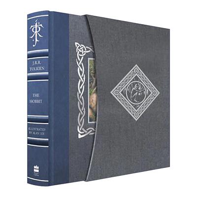 英文原版 The Hobbit Illustrated Deluxe edition 霍比特人 精装插图豪华收藏版 托尔金本人插画 英文版 进口英语原版书籍