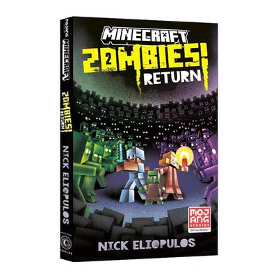 英文原版 Minecraft Zombies Return 我的世界17 僵尸归来 官方小说 英文版 进口英语原版书籍