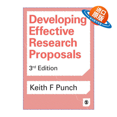 英文原版 Developing Effective Research Proposals 做出有效的论文研究计划 凯斯·庞奇 英文版 进口英语原版书籍