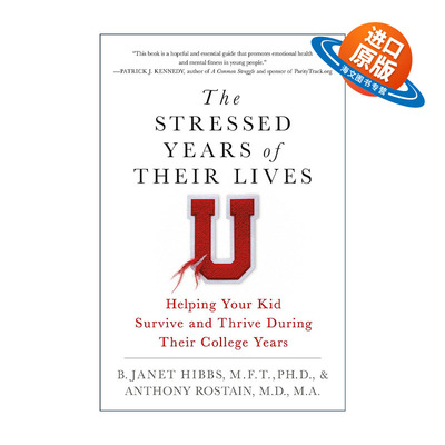 英文原版 The Stressed Years of Their Lives 他们生活中的压力岁月 帮助你的孩子在他们的大学生活中生存和发展 进口英语书籍