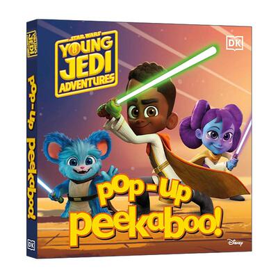 英文原版 Pop-Up Peekaboo Star Wars? Young Jedi Adventures 躲猫猫立体纸板书 星球大战冒险 DK儿童启蒙认知趣味绘本 英文版