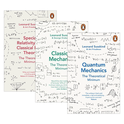 理论小值系列3本 英文原版 The Theoretical Minimum 狭义相对论与经典场论 量子力学 开始学物理时需要了解的东西 进口英语书籍