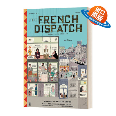 英文原版 The French Dispatch 法兰西特派 电影故事剧本 韦斯·安德森 精装 英文版 进口英语原版书籍