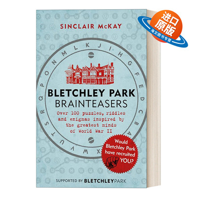 英文原版小说 Bletchley Park Brainteasers 布莱奇莱公园的谜题 辛克莱麦凯 英文版 进口英语原版书籍