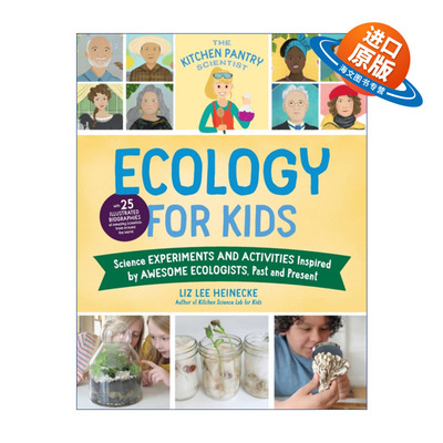 英文原版 The Kitchen Pantry Scientist Ecology for Kids 茶水间的科学家 儿童生态学 英文版 进口英语原版书籍