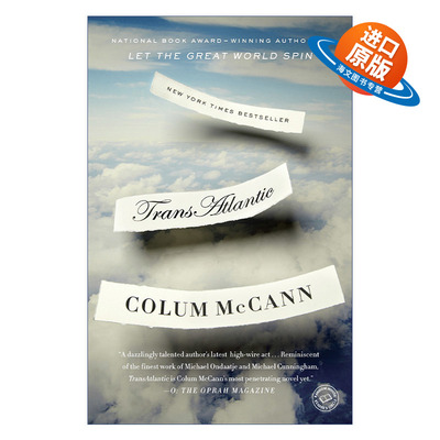 英文原版 TransAtlantic 飞越大西洋 历史小说 Colum McCann 英文版 进口英语原版书籍
