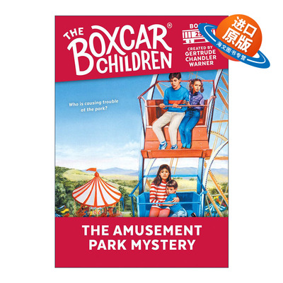 英文原版 #25 The Amusement Park Mystery棚车少年25 英文版 进口英语原版书籍