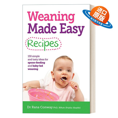 英文原版 Weaning Made Easy Recipes 孩子断奶食谱 英文版 进口英语原版书籍