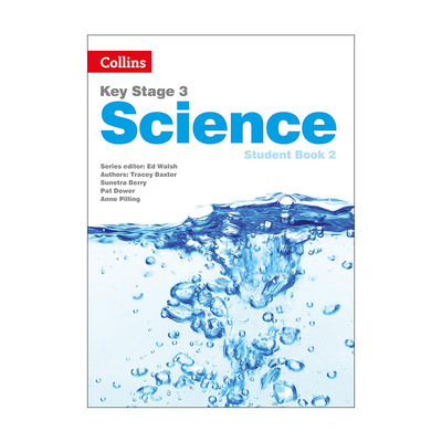 英文原版 Collins Key Stage 3 Science Student Book 2 柯林斯英国初中KS3科学学生用书2 第二版 英文版 进口英语原版书籍
