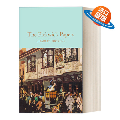 英文原版 The Pickwick Papers 匹克威克外传 狄更斯 精装麦克米伦收藏馆系列 Macmillan Collector's Library 英文版 进口原版书