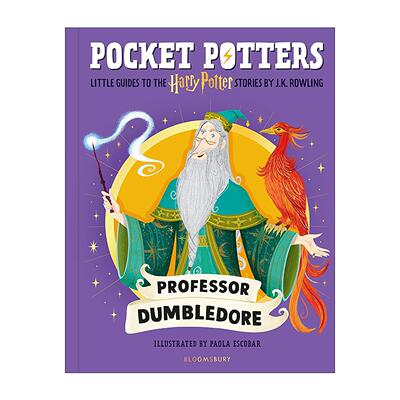 英文原版 Pocket Potters Professor Dumbledore 哈利波特系列人物漫画小指南 邓布利多篇 精装彩色插画 英文版 进口英语原版书籍