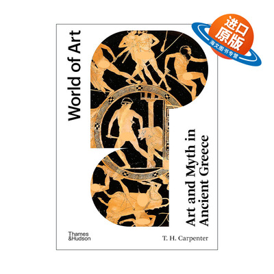 英文原版 Art And Myth In Ancient Greece 古希腊的艺术与神话 雕塑 花瓶与石雕收录展示 英文版 进口英语原版书籍