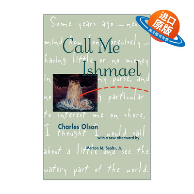 英文原版 Call Me Ishmael 叫我伊斯梅尔 Moby Dick白鲸文学批评 Charles Olson 英文版 进口英语原版书籍