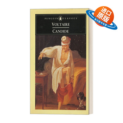 英文原版小说 Candide Or Optimism Penguin Classics 老实人 Francois Voltaire 企鹅经典 英文版 进口英语原版书籍