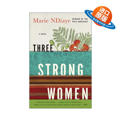 英文原版 Three Strong Women 三个折不断的女人 国际IMPAC都柏林文学奖长名单 Marie NDiaye 英文版 进口英语原版书籍