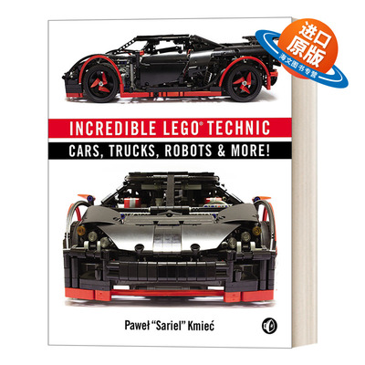 英文原版 Incredible LEGO Technic 不可思议的乐高技术 汽车 卡车 机器人等等 乐高搭建技巧指南 英文版 进口英语原版书籍