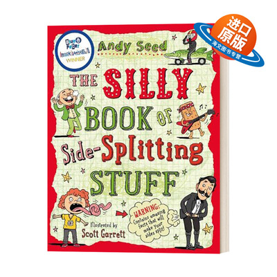 英文原版 The Silly Book of Side-Splitting Stuff 笑爆嘴大全 多种千奇百怪的愚蠢趣事 英文版 进口英语原版书籍
