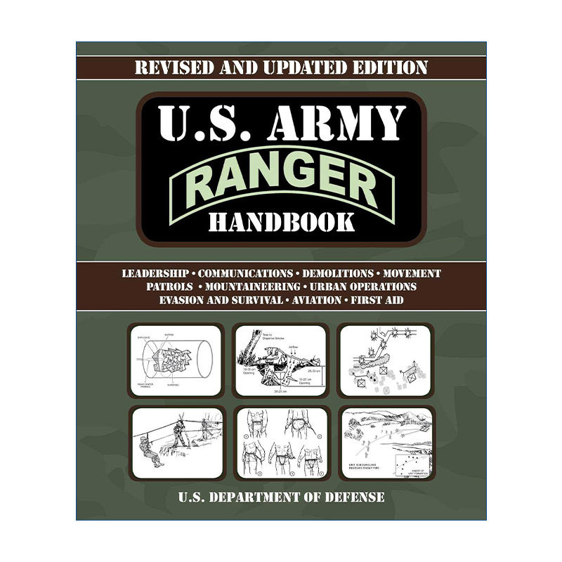 英文原版 U.S. Army Ranger Handbook美国陆军游骑兵手册英文版进口英语原版书籍_虎窝淘