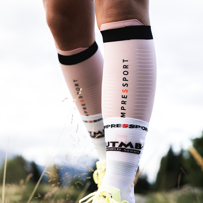 【2025UTMB】compressport跑步越野压缩小腿套R2 3.0限量版