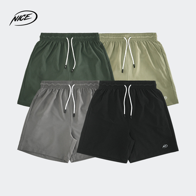 NICEID NICE美式篮球短裤实战训练运动裤夏季宽松版型透气五分裤