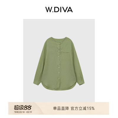 新中式对襟亚麻品质衬衫女