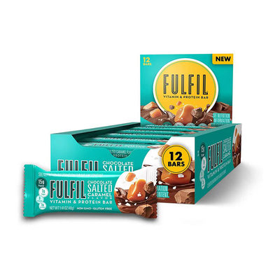 美国直邮FULFIL Vitamin and Protein Bars8种维生素蛋白质能量棒