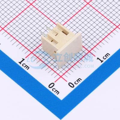 线对板针座 X2016WV-02R-LPSN 插件,P=2mm 原装 电子元器件配单