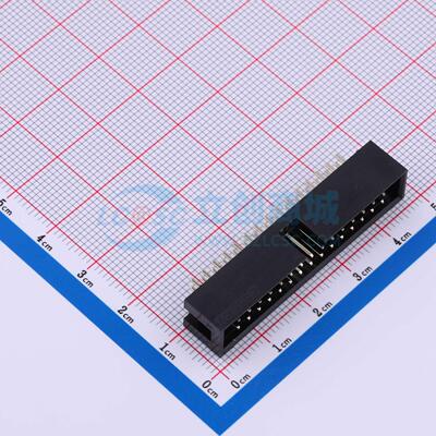 连接器 DS1013-30SSiB1-B-0 插件,P=2.54mm 2x15P 简牛座