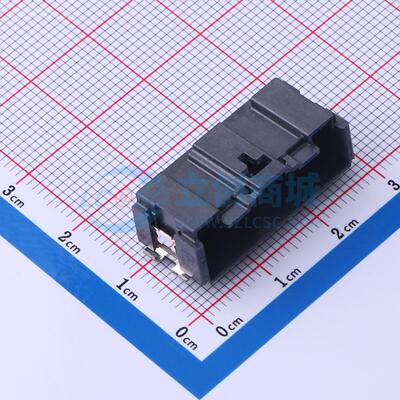 线对板针座 10142344-116KLF SMD,P=2.54mm,卧贴 卧贴 电子元器件