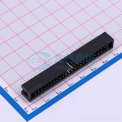 连接器 DS1013-50SSiB1-B-0 插件,P=2.54mm 2x25P 简牛座