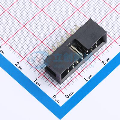 连接器 XDFH-0254-2*7P 插件,P=2.54mm 2x7P 简牛座