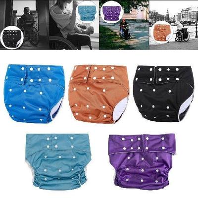 Adult Cloth Diaper Incontinence Pant Washable Leakfree for