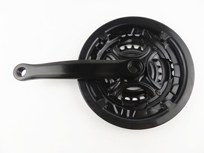 新品山地车牙盘自行车42tt轮盘链盘齿盘曲柄变速27速21速前齿定制