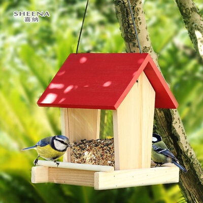 速发Bird feeder outdoor bird guiue hagig rproof odtdoor f