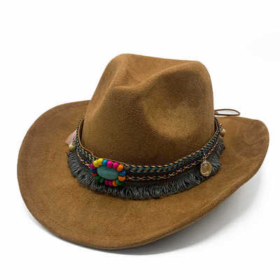 舞蹈帽cowboyjazzhat民族风