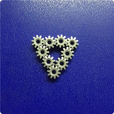 小齿轮 0.6模数10齿 内孔2.23 铁基金属齿轮10只 机械配件 直齿轮