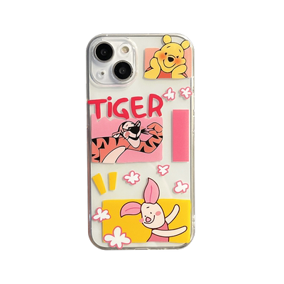 苹果iphone硅胶卡通创意透明软壳