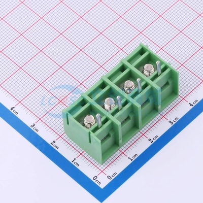 栅栏式接线端子PLPK9500-4P-14 插件9.5mm 1x4P