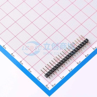 排针 GPHA101-2002A001A1BA 插件,P=2.54mm 1x20P 方针 原装正品