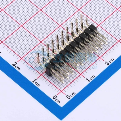 排针 P125-1210A0BR138A1 弯插,P=2.54mm 2x10P 方针 原装正品